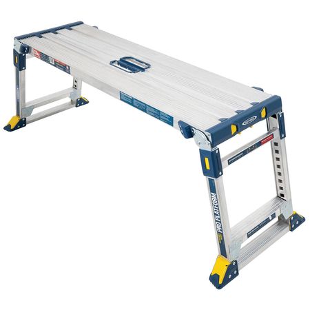 Werner AP-2030 Foldable & Adjustable Height Pro Work Platform (1.16m x ...