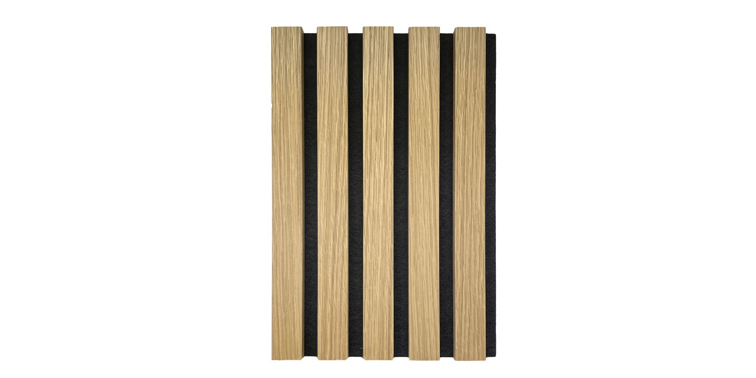 JB Kind Oak Acoustic Wall Panel Sample (200mm x 100mm) only £4.49