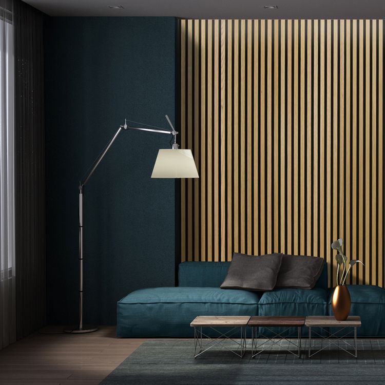 JB Kind Oak Acoustic Wall Panel Sample (200mm x 100mm) only £4.49