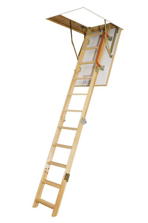 FAKRO 4 Section Folding Wooden Loft Ladder (LWK Komfort) from £283.63
