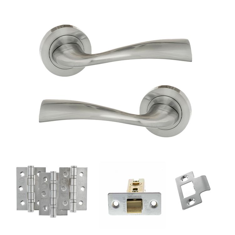 Eco Wave Door Handle Pack - Latch Set from £13.79