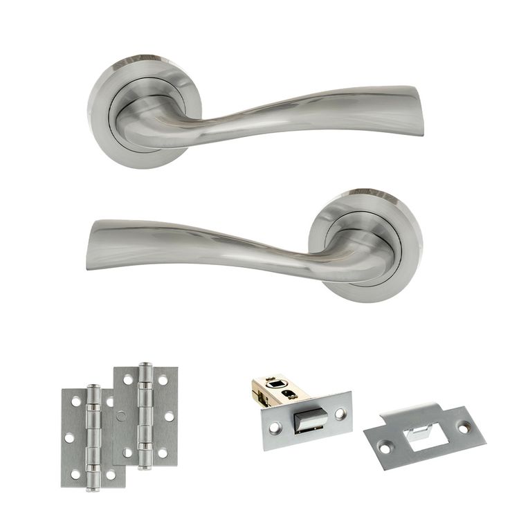 Eco Wave Door Handle Pack - Latch Set from £13.79
