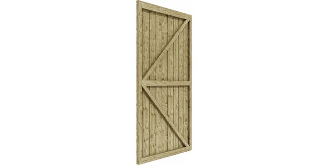 Rowlinson Garden Products - 3x6 Vertical Board Gate - Pressure Treated ...
