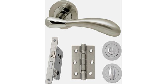 LPD Venus Chrome & Nickel Door Handle Pack from £16.46